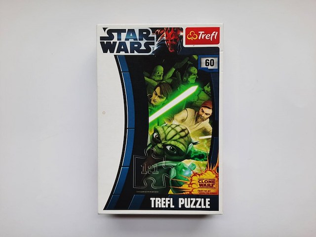 Star Wars: The Clone Wars Trefl Puzzle 60 delova