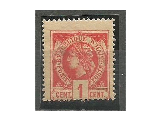 Haiti,Redovna 1 cent 1882.,čisto