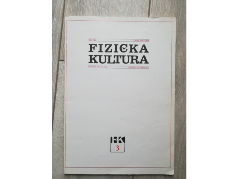 Fizička kultura br. 3 '88.