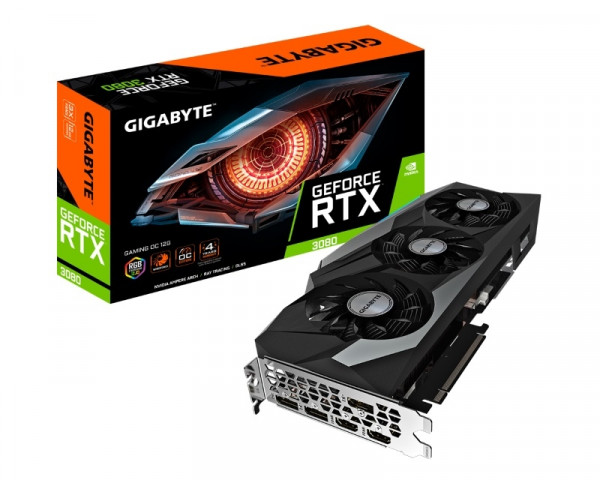 GIGABYTE nVidia GeForce RTX 3080 12GB 384bit GV-N3080GAMING OC-12GD