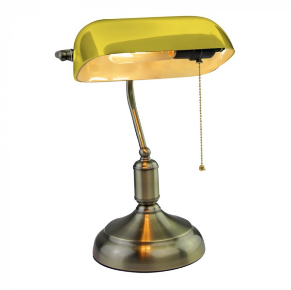 VT3914 Stona lampa bankarka žuta