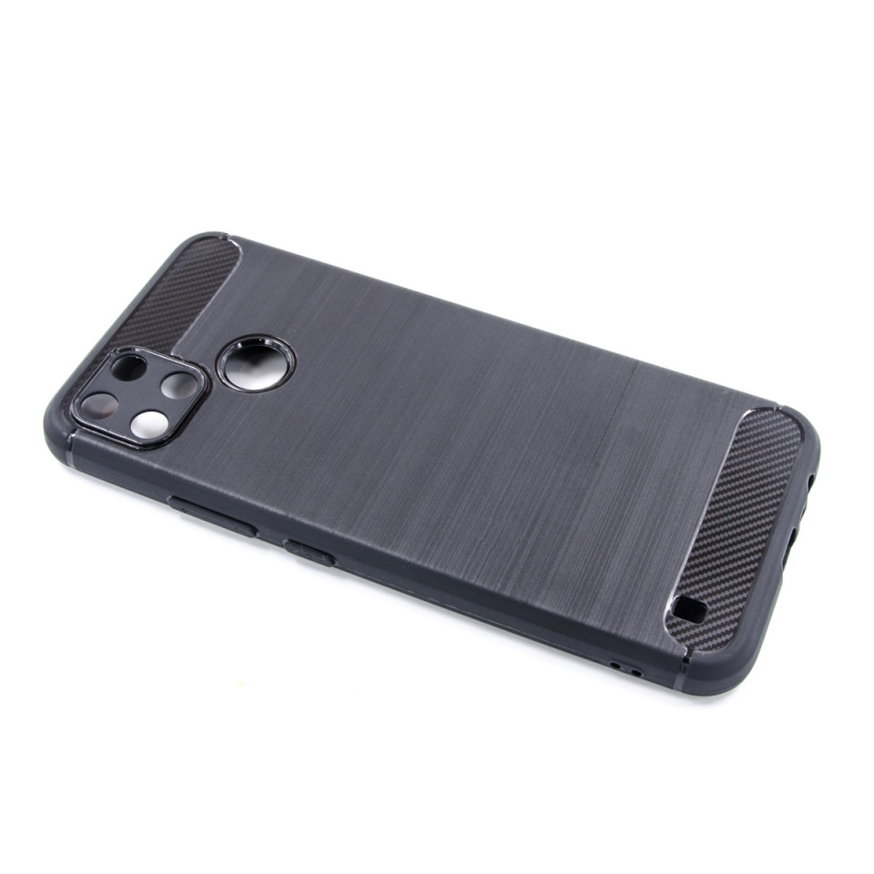 TPU maska BRUSHED za Realme C21Y, Realme C25Y 2021 (6.5") CRNA