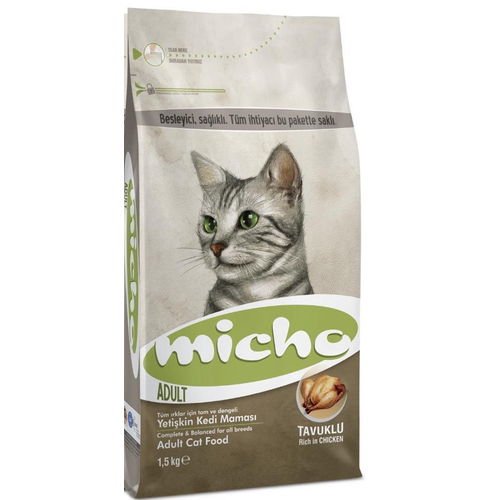 MICHO PREMIUM HRANA - za odrasle mačke -Piletina 1.5kg