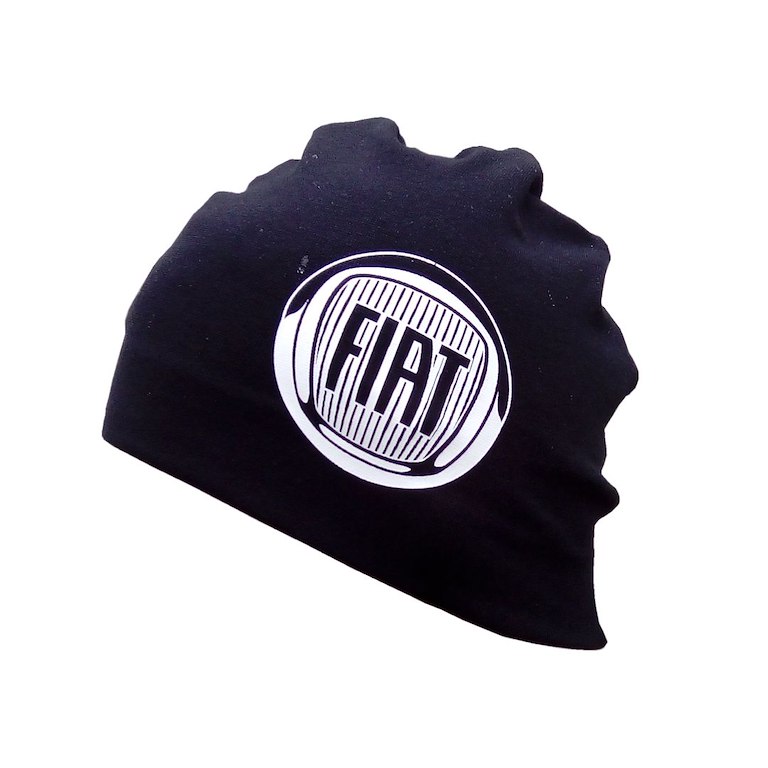 PAMUČNA KAPA FIAT CRNA