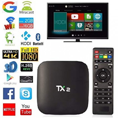 Android Smart TV BOX Quad Core 2GB RAM, Android 7.01