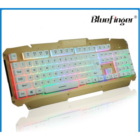 Gejmerska Led Tastatura M500-s bela
