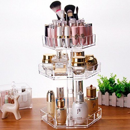 3D rotacioni stalak za sminku I kozmetiku