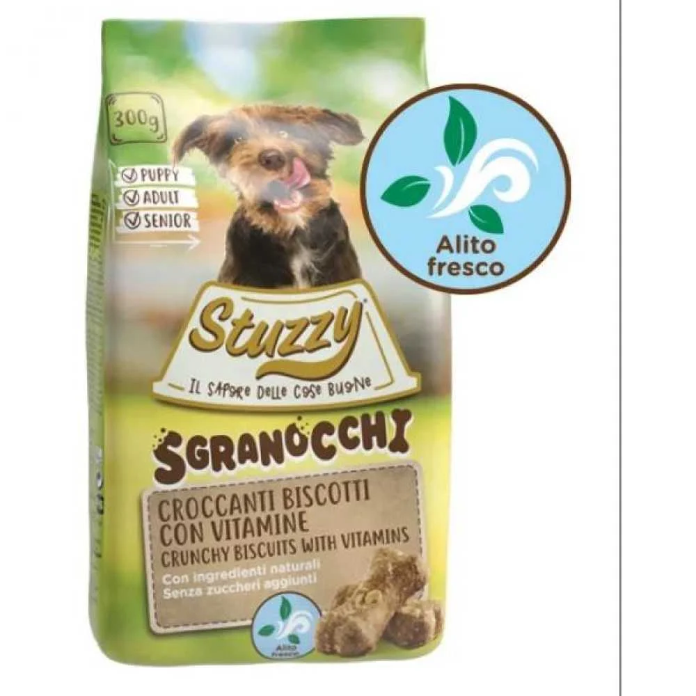 Stuzzy Dog Biscuit Sgranocchi - 300g