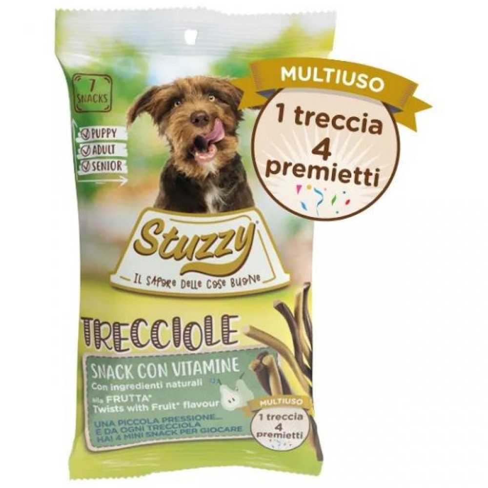 Stuzzy Dog Snacks Trecciole sa voćem - 160g