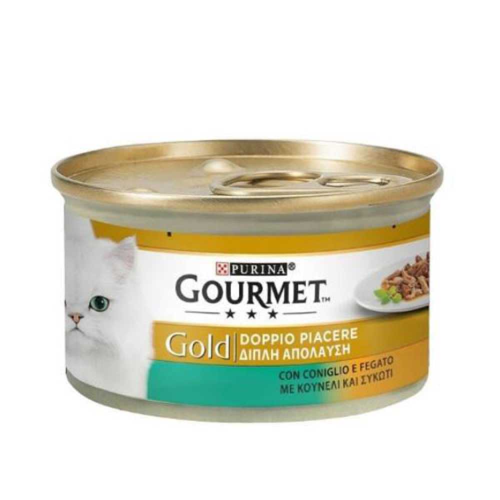 GOURMET GOLD zečetina i džigerica u sosu 85g