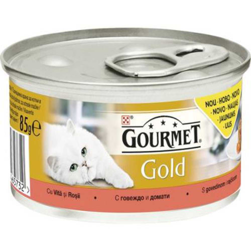 GOURMET GOLD govedina i paradajz 85g