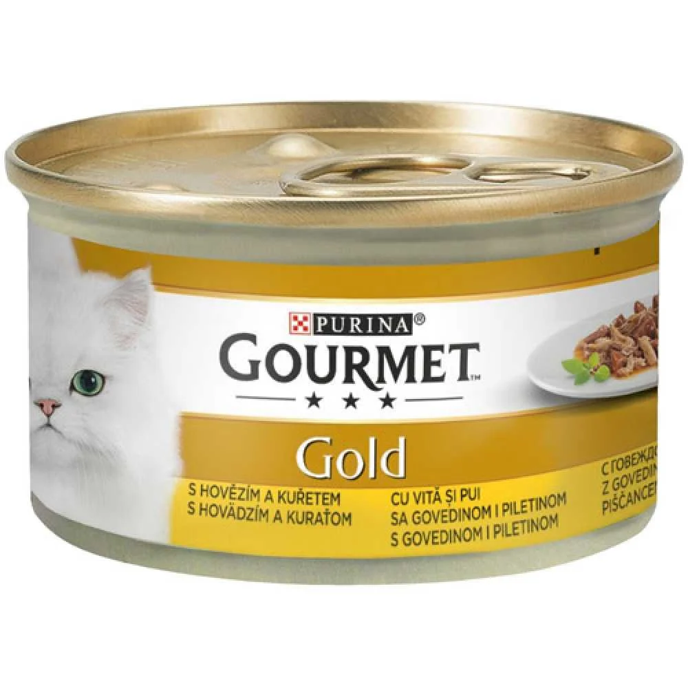 GOURMET GOLD govedina i piletina u sosu 85g