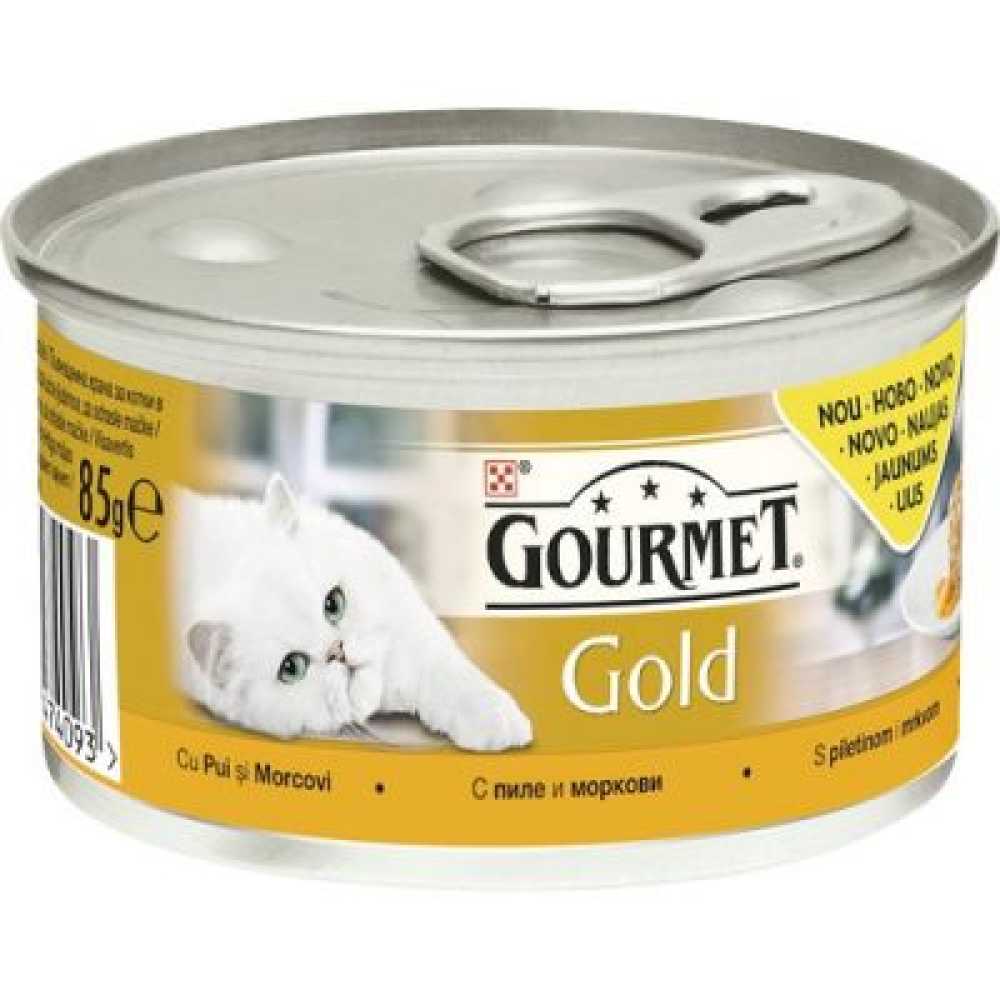 GOURMET GOLD piletina i šargarepa 85g