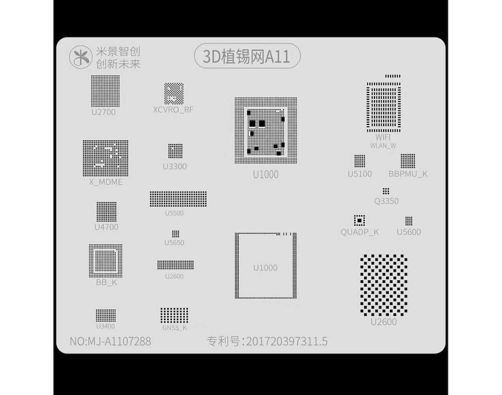 BGA Sito - Iphone 8 3D A11