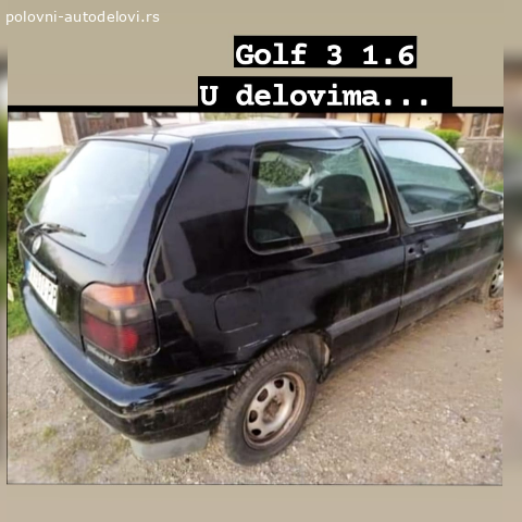 Polovni originalni delovi za Golf 3 1.6