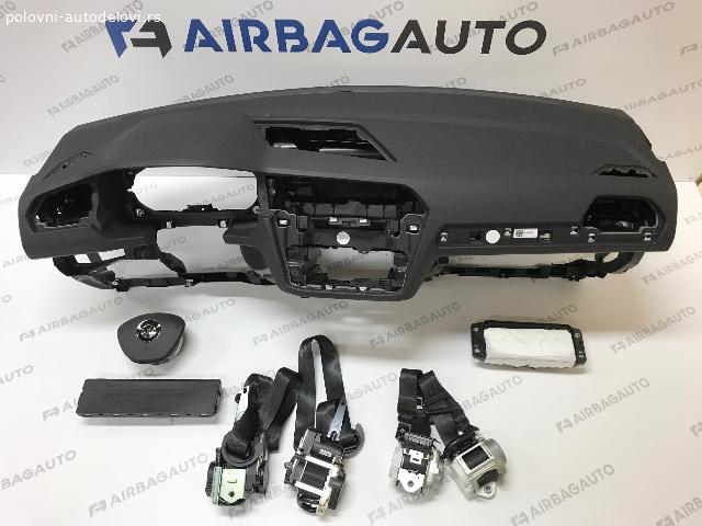 VW TIGUAN SET AIRBAG SET VAZDUŠNI JASTUK POJASI TABLA