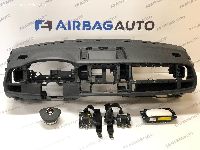 VW T6 SET AIRBAG SET VAZDUŠNI JASTUK POJASI TABLA