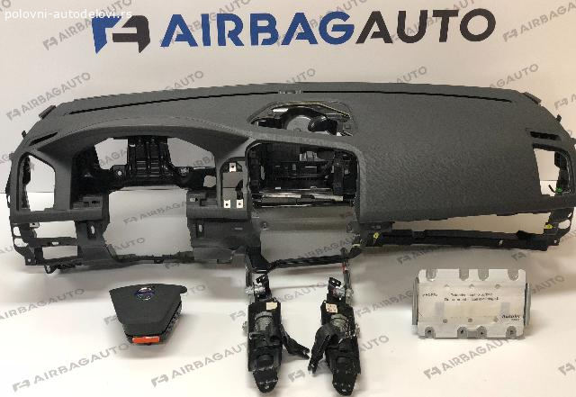 VOLVO XC60 SET AIRBAG SET VAZDUŠNI JASTUK POJASI TABLA