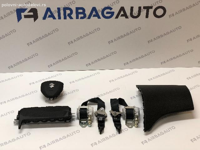 SUZUKI SWIFT MK7 SET AIRBAG SET VAZDUŠNI JASTUK POJASI TABLA