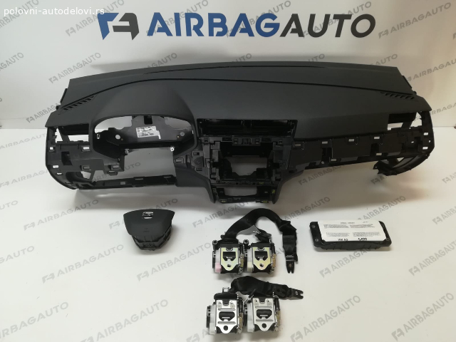 SEAT IBIZA 5 SET AIRBAG SET VAZDUŠNI JASTUK POJASI TABLA