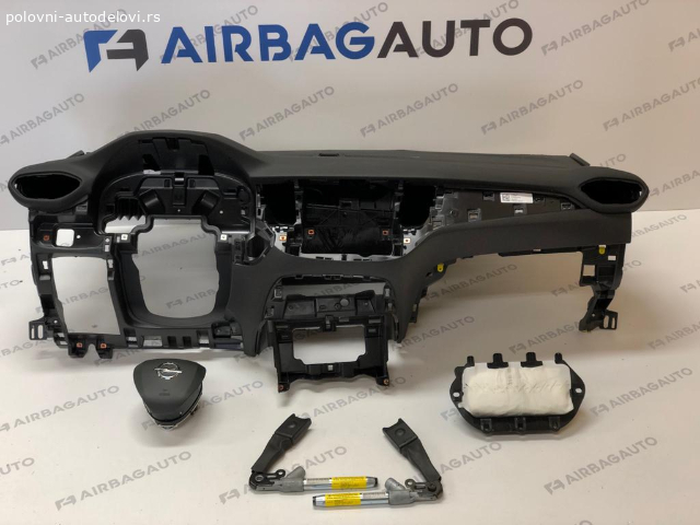 OPEL CROSSLAND X SET AIRBAG SET VAZDUŠNI JASTUK POJASI TABLA