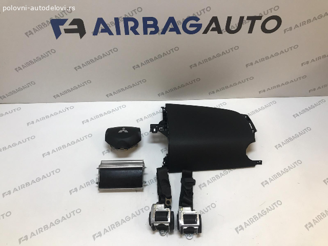 MITSUBISHI COLT SET AIRBAG SET VAZDUŠNI JASTUK POJASI TABLA