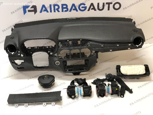 MERCEDES B W246 SET AIRBAG SET VAZDUŠNI JASTUK POJASI TABLA