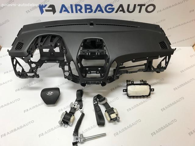 HYUNDAI IX35 SET AIRBAG SET VAZDUŠNI JASTUK POJASI TABLA