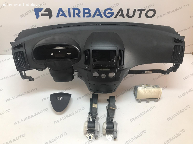 HYUNDAI I30 SET AIRBAG SET VAZDUŠNI JASTUK POJASI TABLA