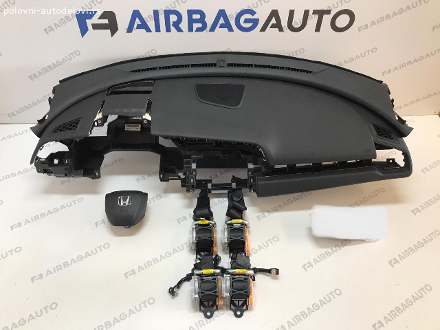 HONDA CIVIC X SET AIRBAG SET VAZDUŠNI JASTUK POJASI TABLA