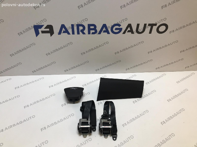 TRANSIT CUSTOM SET AIRBAG SET VAZDUŠNI JASTUK POJASI TABLA