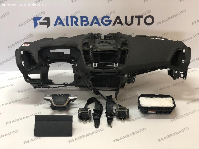 FORD KUGA SET AIRBAG SET VAZDUŠNI JASTUK POJASI TABLA