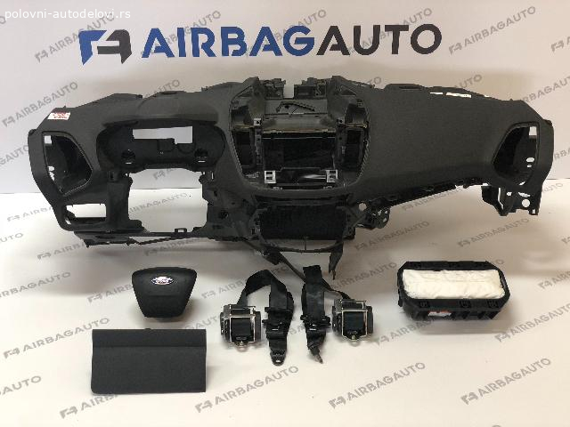 FORD KUGA SET AIRBAG SET VAZDUŠNI JASTUK POJASI TABLA