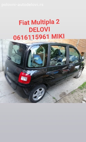 Fiat Multipla 2 bocna stakla