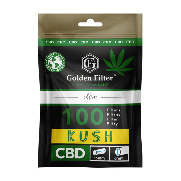 Golden filter cbd Kush filterčići 6/15mm 100