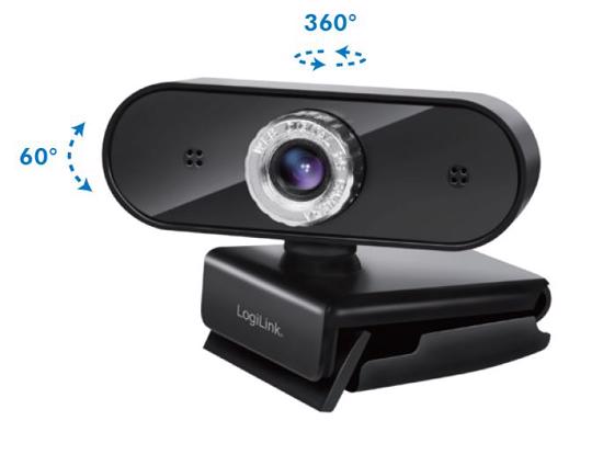 Logilink USB Webcam HD 1280x720p