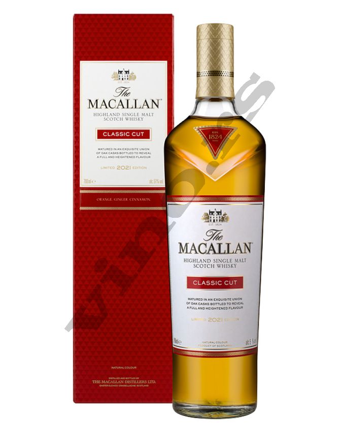 Macallan single malt Scotch Whisky classic cut