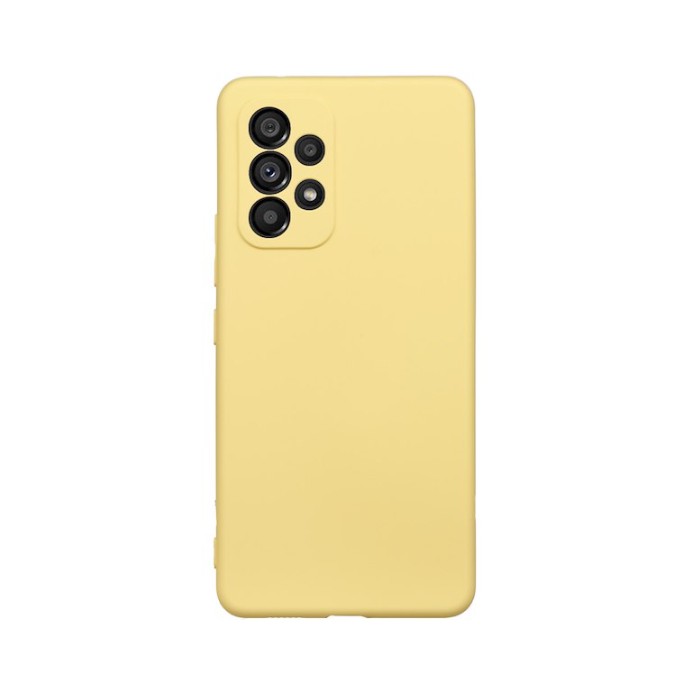 TPU MATTE for SM-A536 (Galaxy A53 5G) žuta