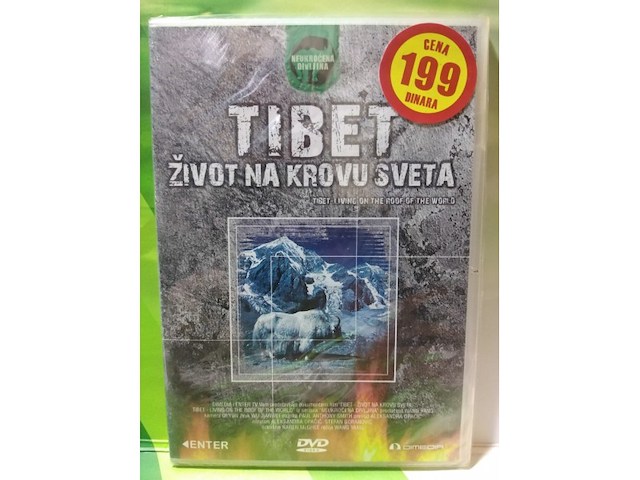 Tibet - Život na Krovu Sveta / NOVO / u Celofanu