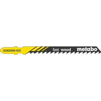 Metabo 5 listova ubodne testere "Fast wood" 74/4mm 623633000