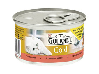 GOURMET GOLD govedina i paradajz 85g