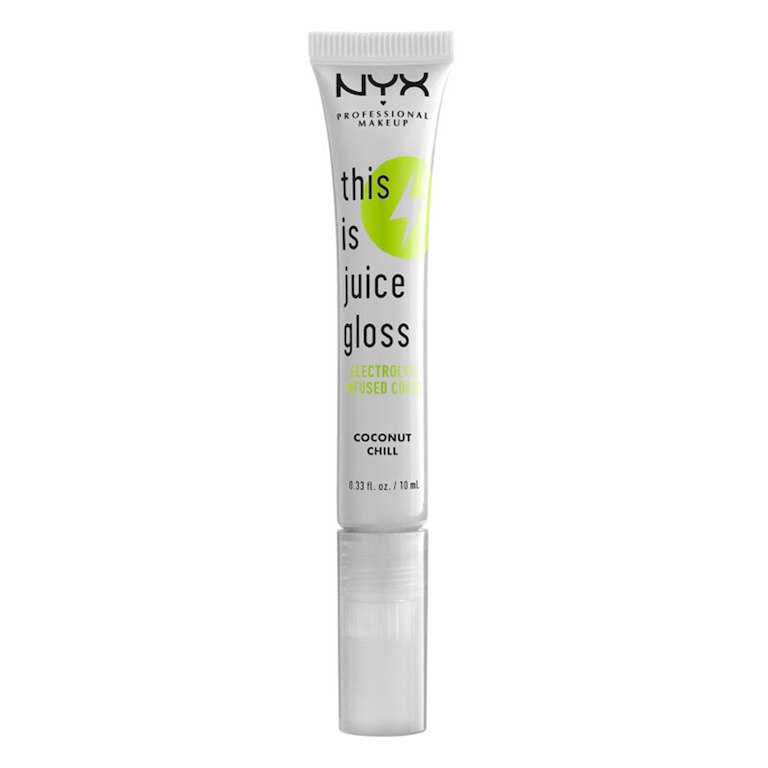 Sjaj za usne NYX Professional Makeup This is Just Gloss TIJG 10ml TIJG01 Coconut Chill