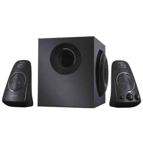 LOGITECH Z623 2.1 zvučnici - 980-000403 2.1, 200W, 35Hz-20KHz, Drvo (woofer), plastika (sateliti)