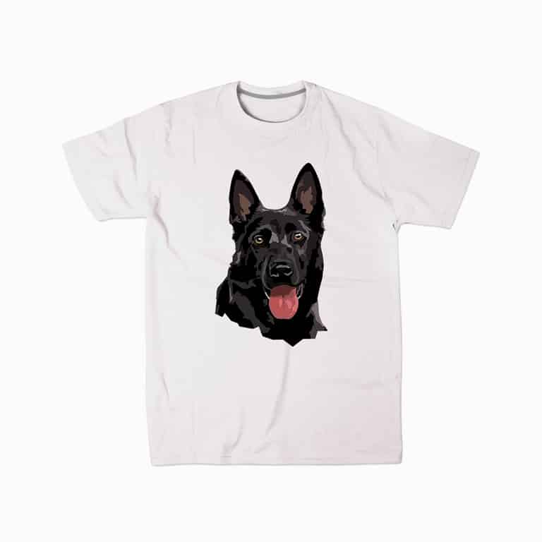 Black German Shepherd Classic majica