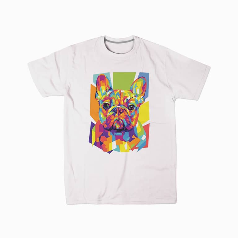 French Bulldog Colorful majica