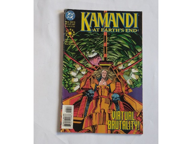 strip DC comics br. 6 KAMANDI at earth`s end