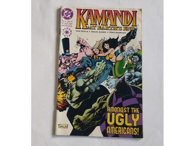 strip DC comics br. 2 KAMANDI at earth`s end