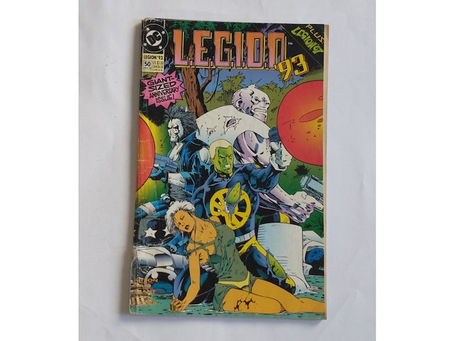 strip DC comics br. 50 LEGION - Showdown