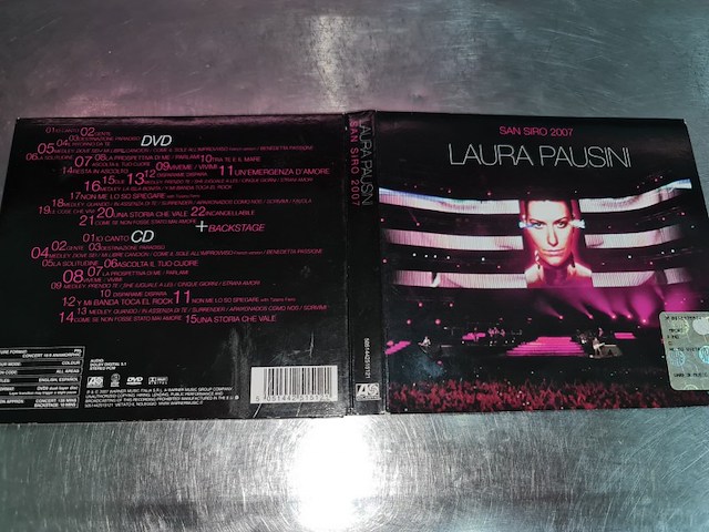Laura Pausini - San Siro 2007 CD+DVD , ORIGINAL