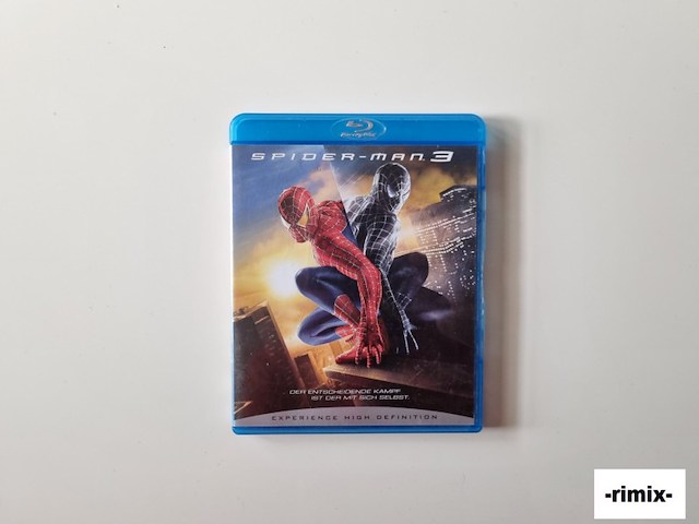 Blu ray - Spiderman 3